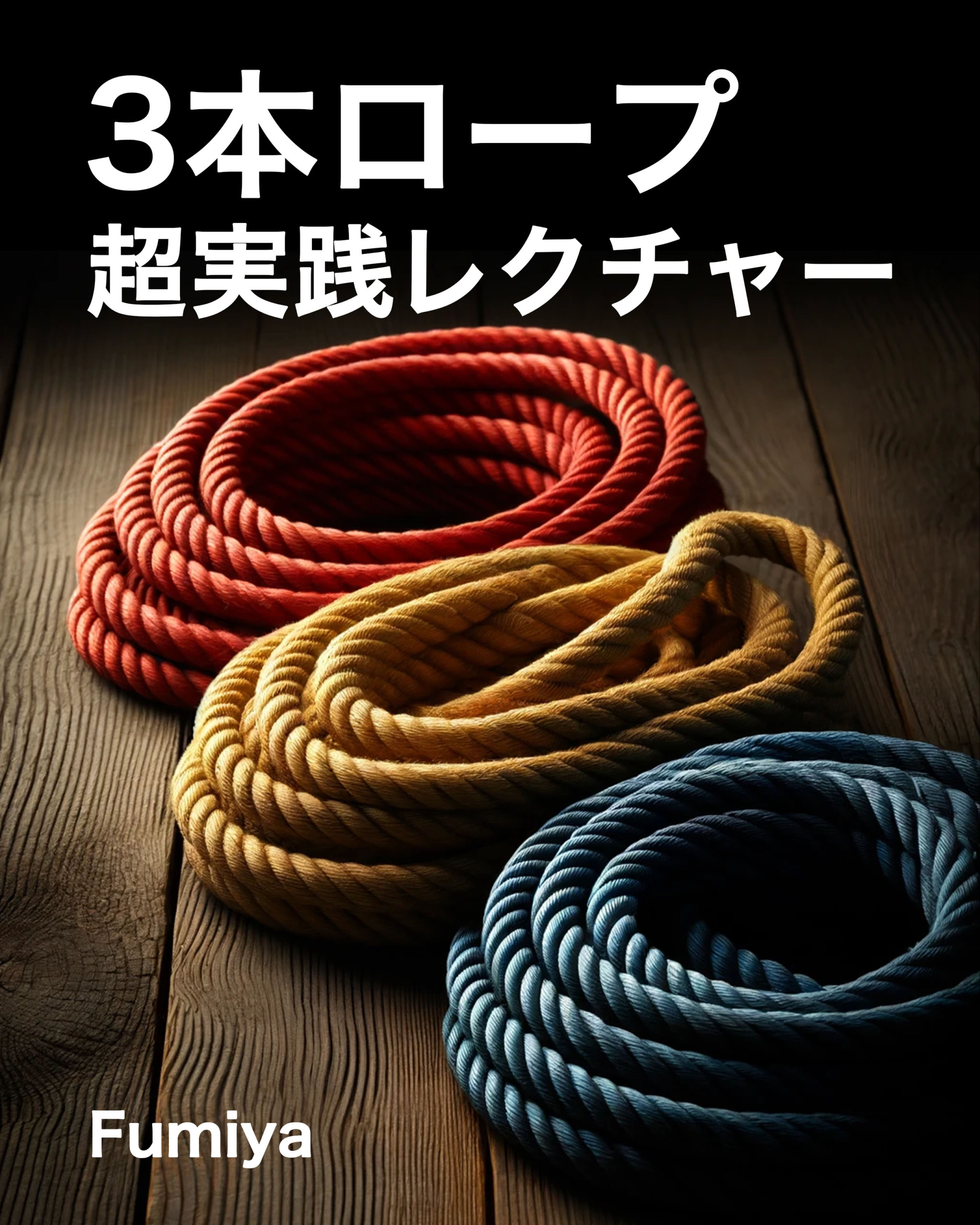 3本ロープ超実践レクチャー : Trick or Mind